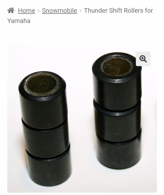 Forsterkede 15,8mm ruller | M&M racing